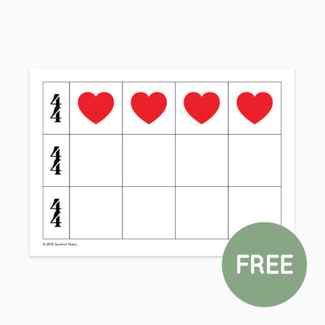 Heartbeat Chart - FREE Download | Gumnut Music