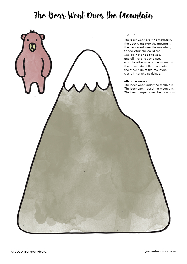 The Bear Went Over the Mountain - Gumnut Music
